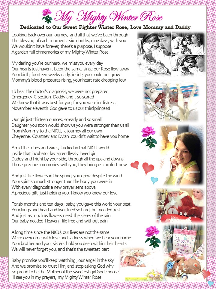 Order a Personalized Preemie “Journey” Poem – Praying4MyPreemie
